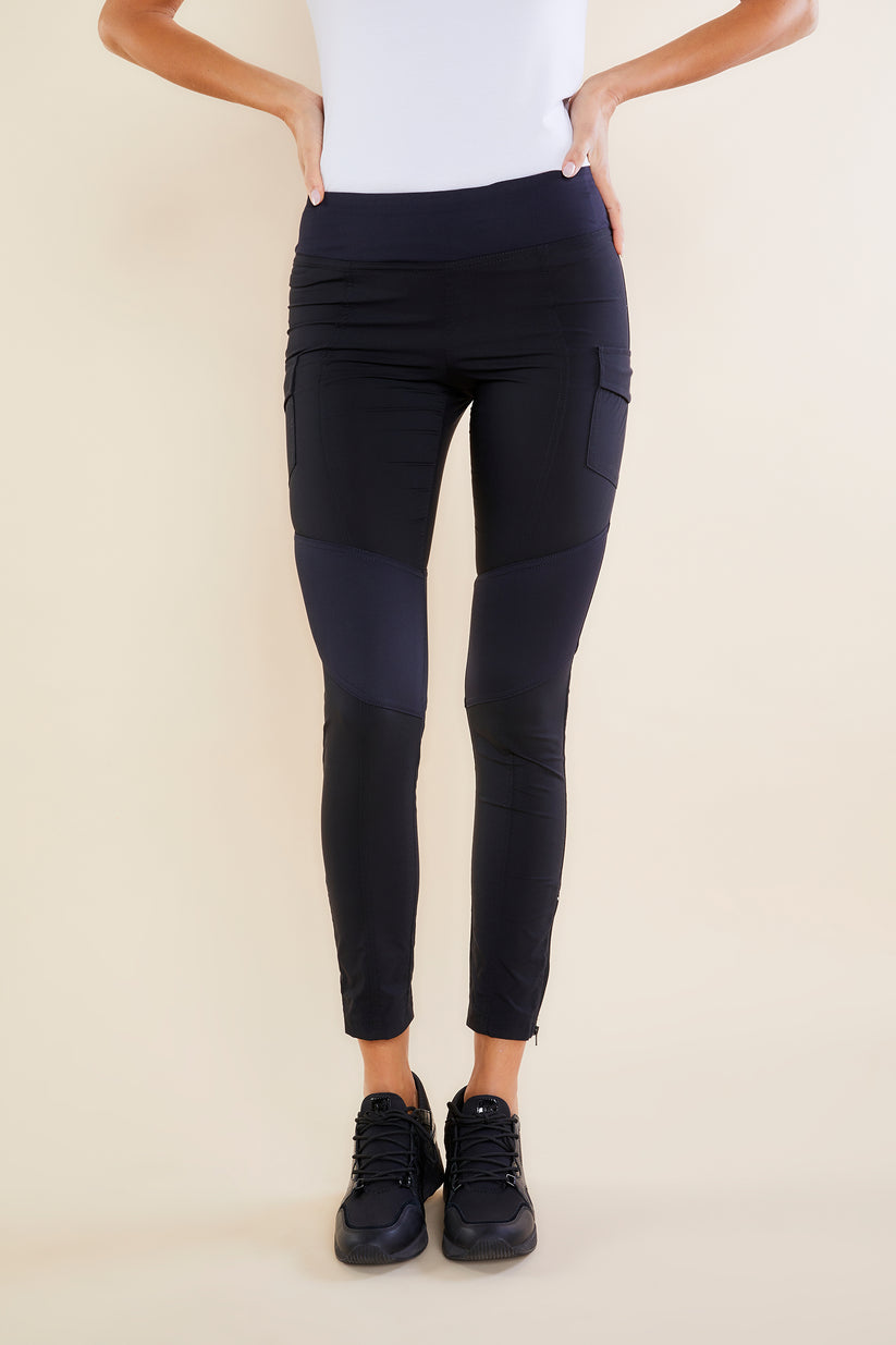 Contrast Panel Legging | Anatomie